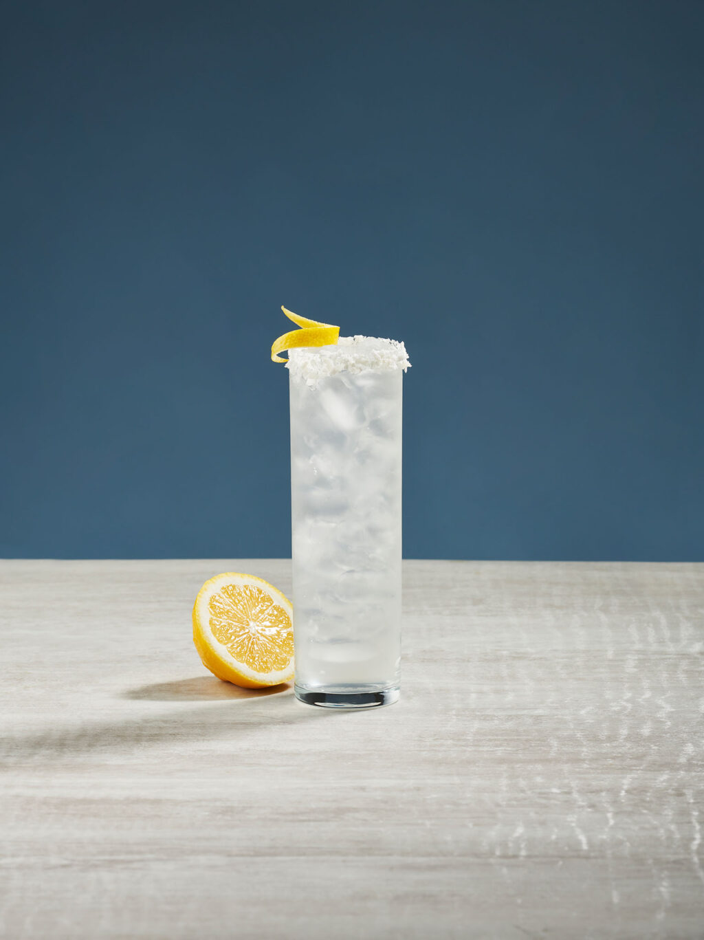 Coconut Lemon Smash Cocktail Recipe with Fresh Lemon Liqueur