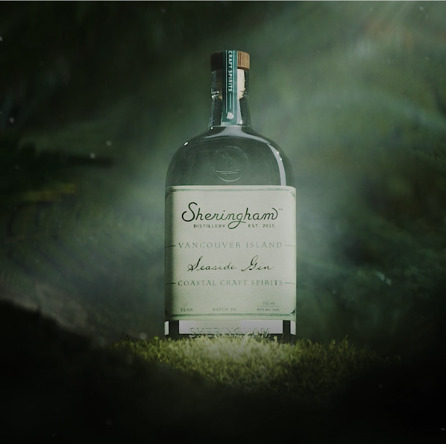 Sheringham Distillery Seaside Gin: World’s Vancouver Island Gin